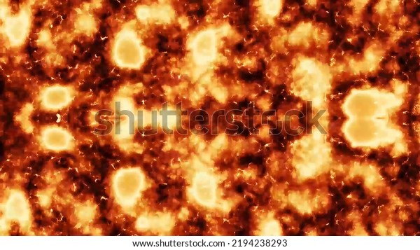 Realistic Fire Effect Backgrounds Digital Rendering Stock Illustration ...