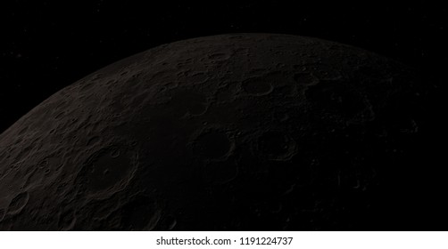 Realistic Moon 3d Illustrations Elements This Stock Illustration ...