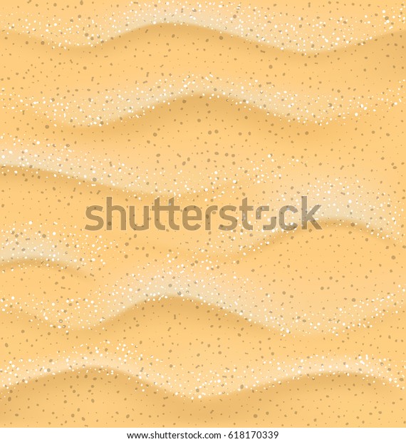Ilustrasi Stok Realistic Sand Texture Sandy Backgroundsummer Pattern ...
