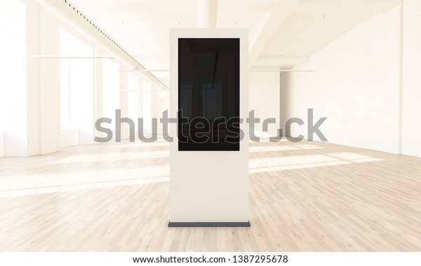 Reatil Store Display 3d Rendering Mockup Stock Illustration 1387295678 ...