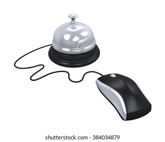 Reception Bell Computer Mouse Stock Illustration 384034879 | Shutterstock