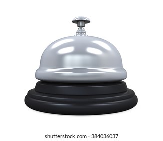 Reception Bell Side View 3d Render Stock Illustration 399470887 ...
