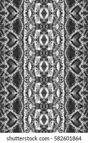 Rectangle Black White Vertical Pattern Textile Stock Illustration ...