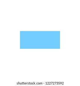 Rectangle Icon Element Material Arrow Symbol Stock Illustration ...