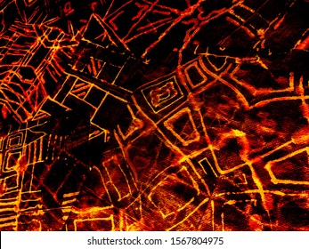 Rectangle Pattern Passion Urban Poster Design Stock Illustration 1567804975