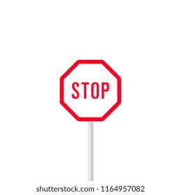 Rectangle Shaped Red Linear Signpost Word Stock Illustration 1164957082 ...