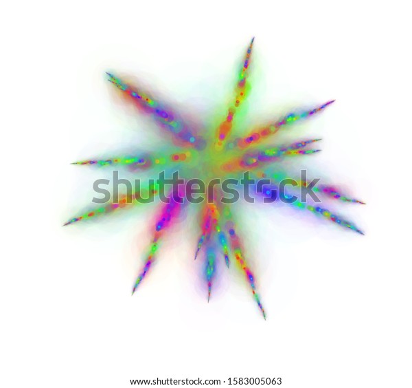 Recursive Color Play Changing Overlapping Colors Stock Illustration ...
