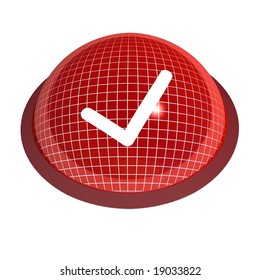 Red 3d Ok Button Stock Illustration 19033822 | Shutterstock