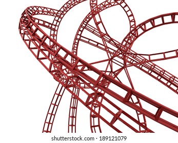 Red Abstract Construction Concept Stock Illustration 189121079 ...