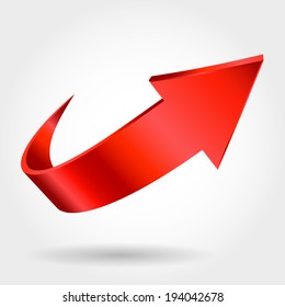 Red Arrow Stock Illustration 194042678 | Shutterstock