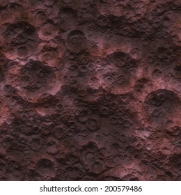 Red Asteroid Surface Seamless Texture Background Stock Illustration ...