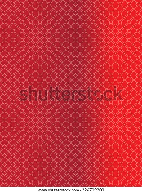 Red Background Subtle White Geometric Line Stock Illustration 226709209 ...