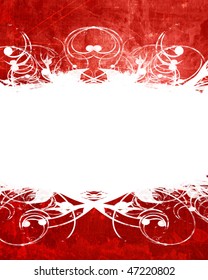 Red Background White Element On Stock Illustration 47220802 | Shutterstock