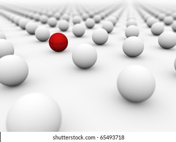 13,454 Sphere balls one red Images, Stock Photos & Vectors | Shutterstock