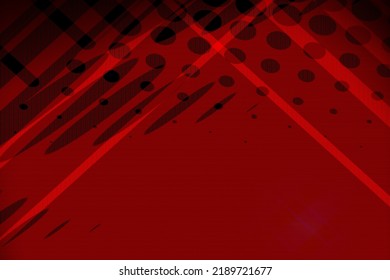 Red Black Halftone Template Backdrop Backgroud Stock Illustration ...