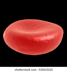 Red Blood Cell 3d Render On Stock Illustration 533413210 | Shutterstock