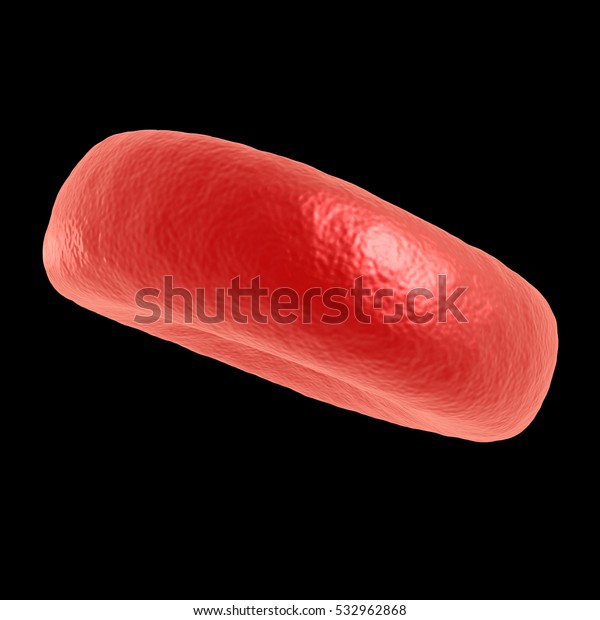 Red Blood Cell 3d Render On Stock Illustration 532962868 | Shutterstock