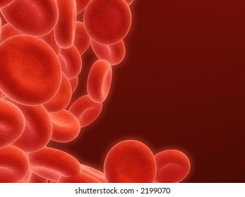 Abstract Red Blood Cells Clot Isolated Stock Photo (Edit Now) 1689730744