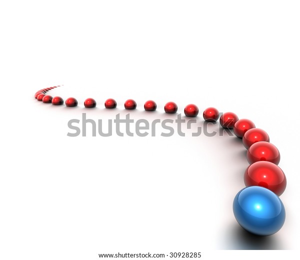 Red Blue Balls Stock Illustration 30928285 | Shutterstock