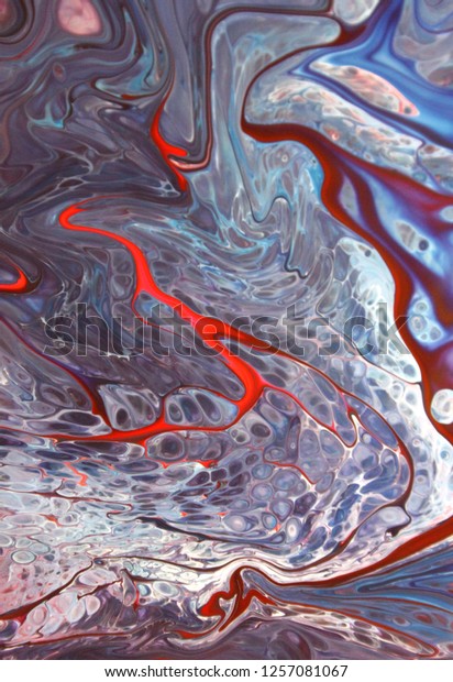 Red Blue Marble Texture Waves Splashes Stock Illustration 1257081067 ...
