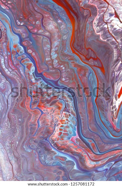 Red Blue Marble Texture Waves Splashes Stock Illustration 1257081172 ...