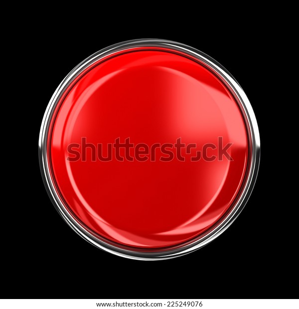 Red Button Stock Illustration 225249076