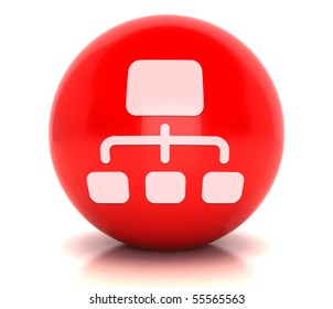 Red Button Networking Stock Illustration 55565563 | Shutterstock
