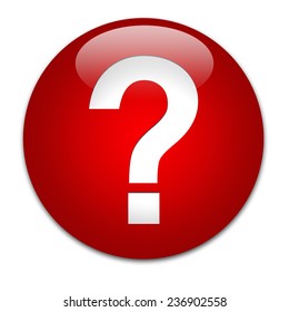Red Button Question Mark 스톡 일러스트 236902558 | Shutterstock