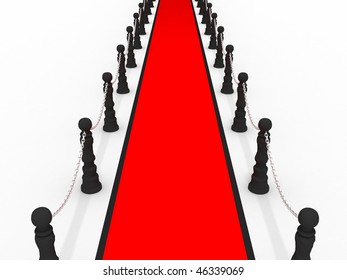 Red Carpet Path Stock Illustration 46339069 | Shutterstock