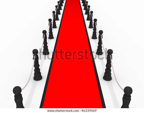 Red Carpet Path Stock Illustration 46339069 | Shutterstock