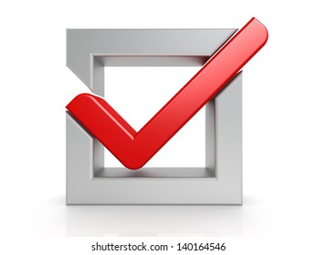 Red Check Mark Stock Illustration 140164546 | Shutterstock