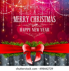 Red Christmas Oldstyled Background Bitmap Copy 스톡 일러스트 498442729 ...