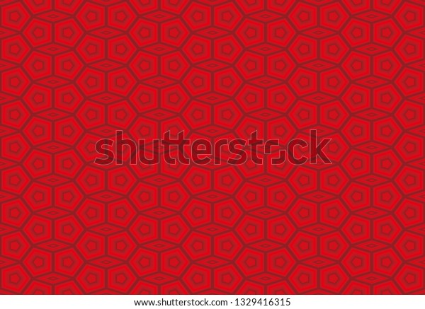 Red Color Graphic Texture Pattern Background Stock Illustration ...