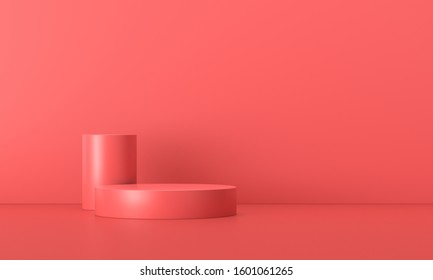 Red Commercial Background 3d Rendering Stock Illustration 1601061265 ...
