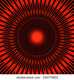 Red Concentric Background Stock Illustration 254774833 | Shutterstock