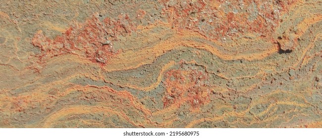 Red Copper Structure Metal Rust Background Stock Illustration ...