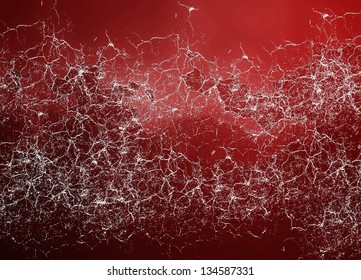Red Cracked Background Stock Illustration 134587331 | Shutterstock