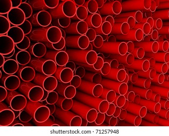 Red Cylinders Background Stock Illustration 71257948 | Shutterstock