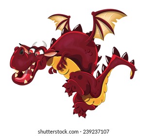 Victorious Dragon Wounded Knight Illustration Cartoon 库存插图 293378180 ...