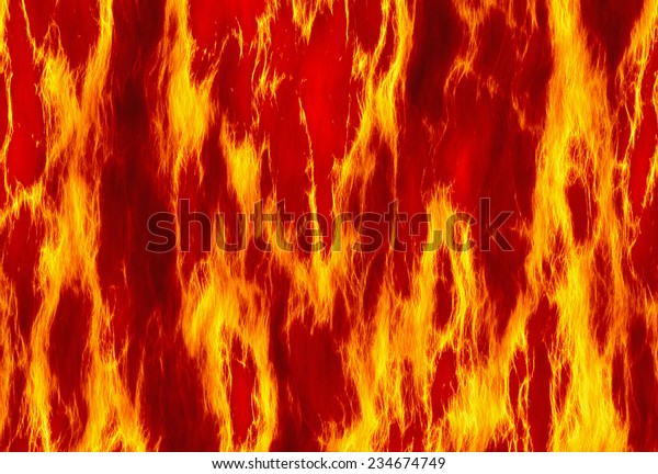 Red Flame Fire Texture Backgrounds Stock Illustration 234674749 ...