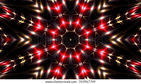 Red Golden Lights Background Stock Illustration 763967749 | Shutterstock