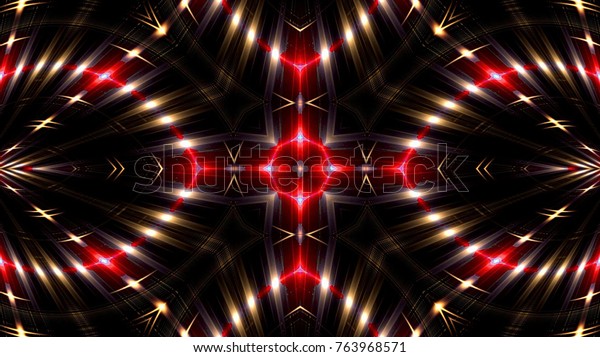 Red Golden Lights Background Stock Illustration 763968571 | Shutterstock