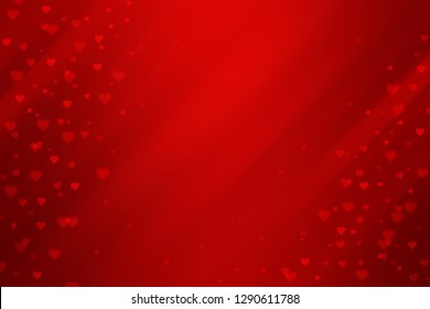 Red Gradient Abstract Background Stripes Heart Stock Illustration ...