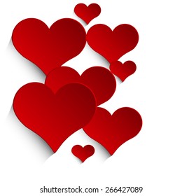 Red Heart Effect Application Stock Illustration 266427089 | Shutterstock