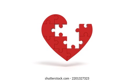 1,032 Heart Puzzle Piece Missing Images, Stock Photos & Vectors ...