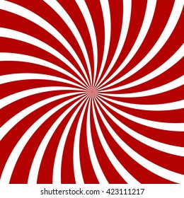 Red Hypnosis Spiral Pattern Optical Illusion Stock Illustration ...
