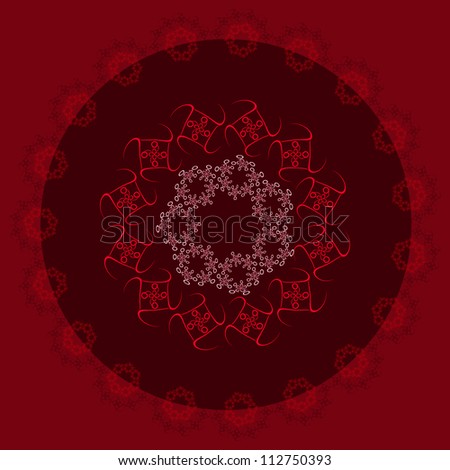 Red Islamic Background Stock Illustration 112750393 - Shutterstock