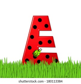Red Letter E Alphabet Set Lady Stock Illustration 180113384 | Shutterstock