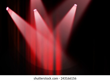 Red Light Stage Background Stock Illustration 243166156 | Shutterstock