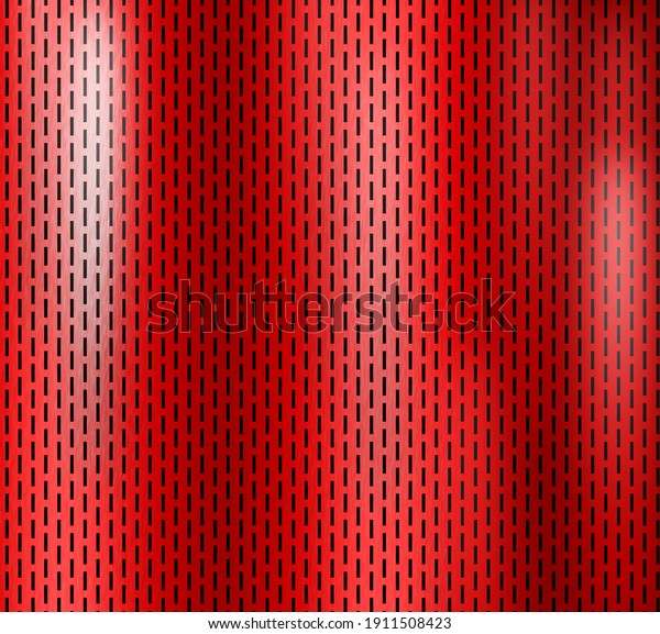 Red Metal Texture Background Reflection Red Stock Illustration ...
